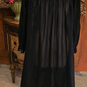 Vintage Rosa Puleo-szule Lily for Lily of France Black Pleated Semi ...