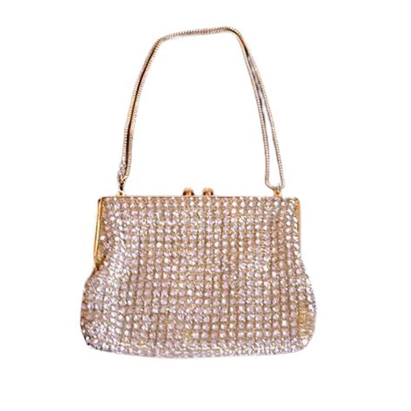 Rhinestone Handbags - Etsy