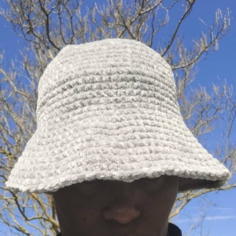 Velvet Bucket Hat SC4 Crochet - Etsy