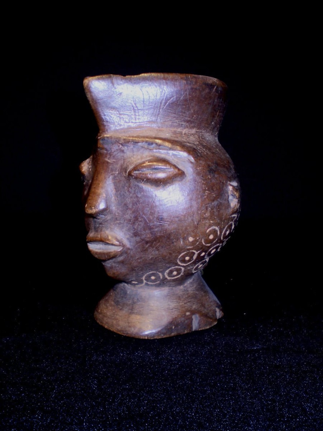Authentic Ritual Pende Palm Wine Cup Kuba Luba Baule Punu Lobi Fang ...