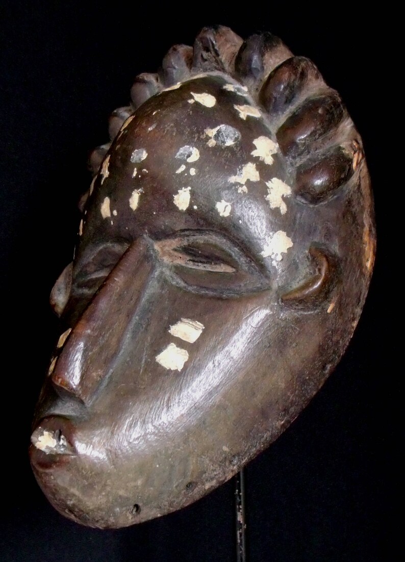 Used Bassa Mask Liberia Keywords Dan Authentic Tribal Used - Etsy