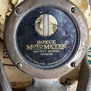 Vintage Boyce Motometer Midget Model Patented With Wings / RARE Find ...