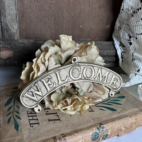 Welcome Plaque - Etsy