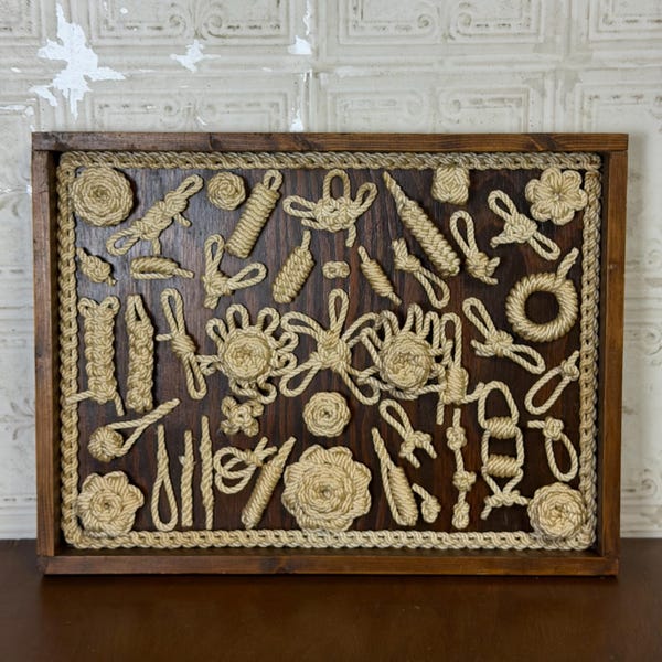 Nautical Knot Board - Etsy