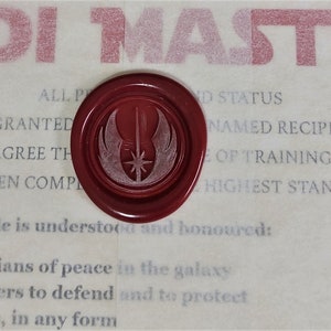 Deluxe Star Wars Jedi Master Certificate in a Luxury Gift Box ...