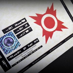 Sith Lord Certificate in a Luxury Presentation Folder Personalised With ...