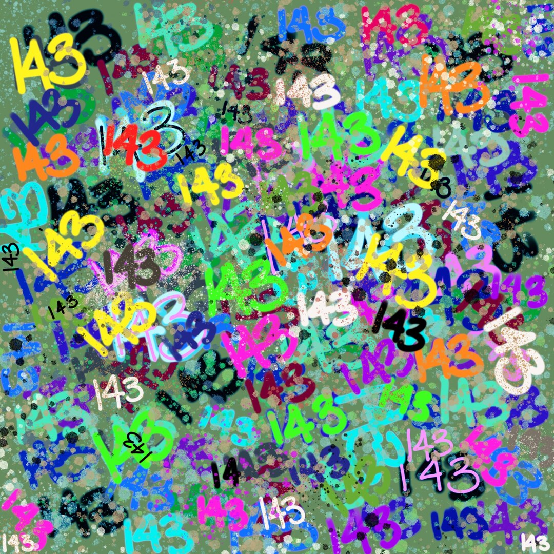 143 Digital Art Download - Etsy