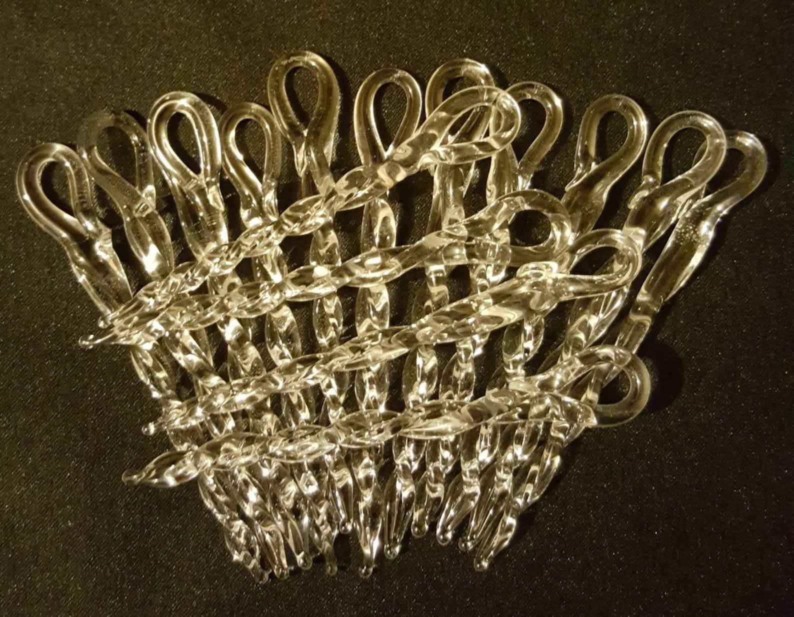 Clear Glass Icicles. Three Different Sizes. Our Orders Are - Etsy