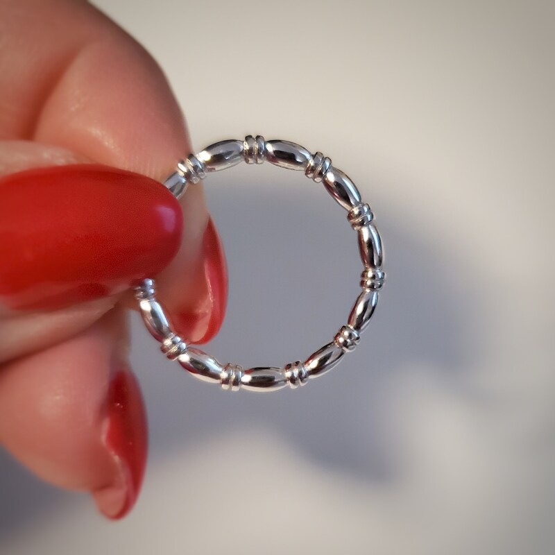 Dot Dash Ring - Etsy