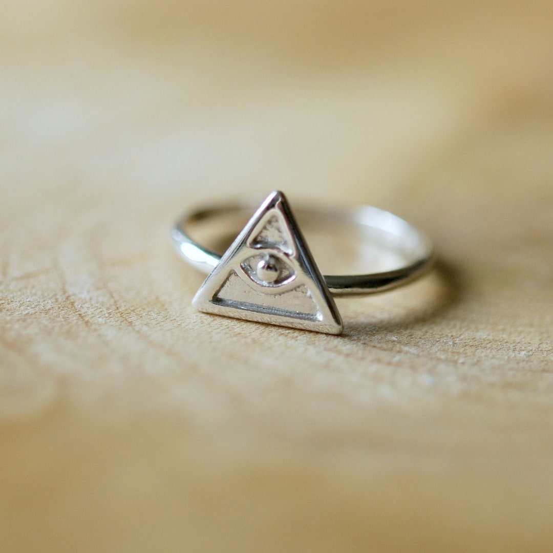 Sterling Silver Eye Ring, Rings for Women, Silver Evil Eye, Protection ...