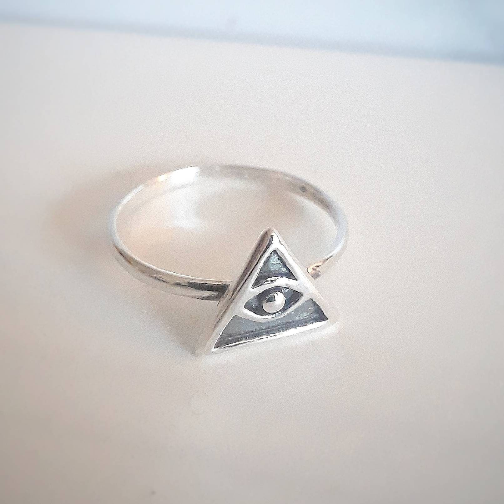 Sterling Silver Eye Ring Rings for Women Silver Evil Eye | Etsy