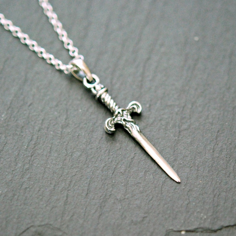 Dagger Necklace - Etsy