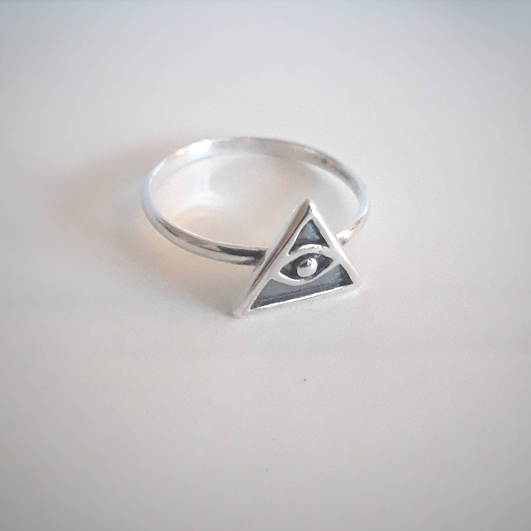 Sterling Silver Eye Ring Rings for Women Silver Evil Eye | Etsy