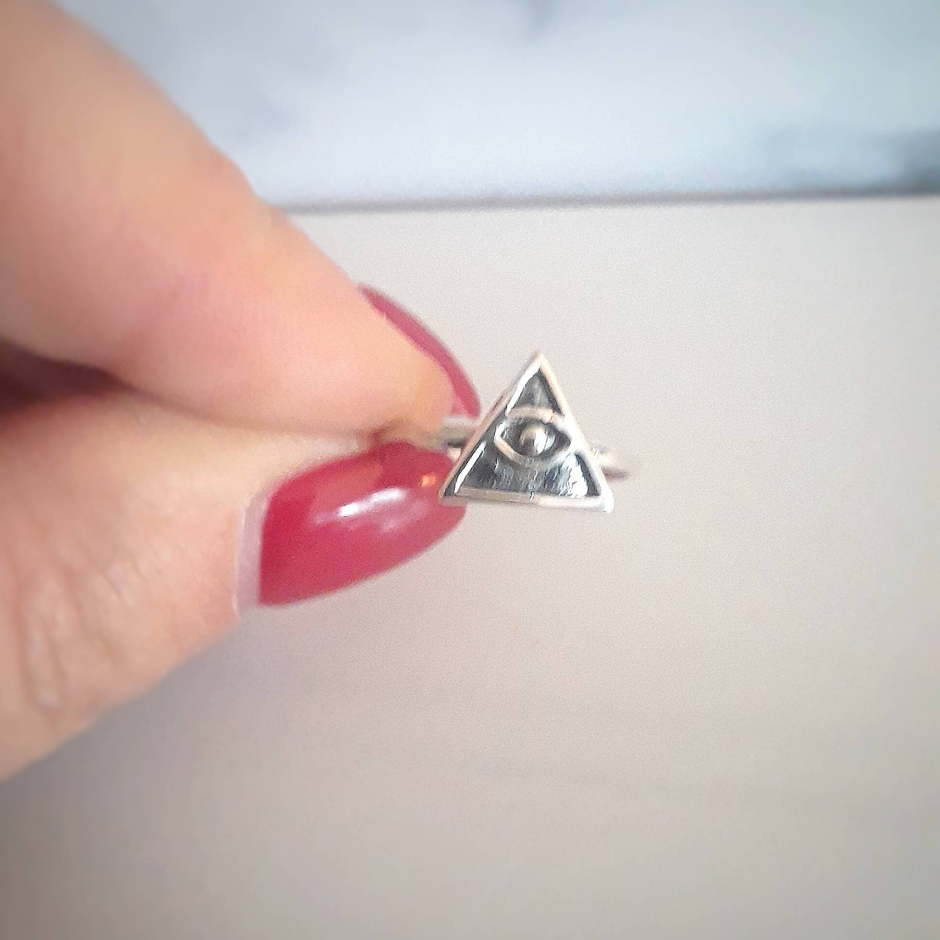 Sterling Silver Eye Ring Rings for Women Silver Evil Eye | Etsy