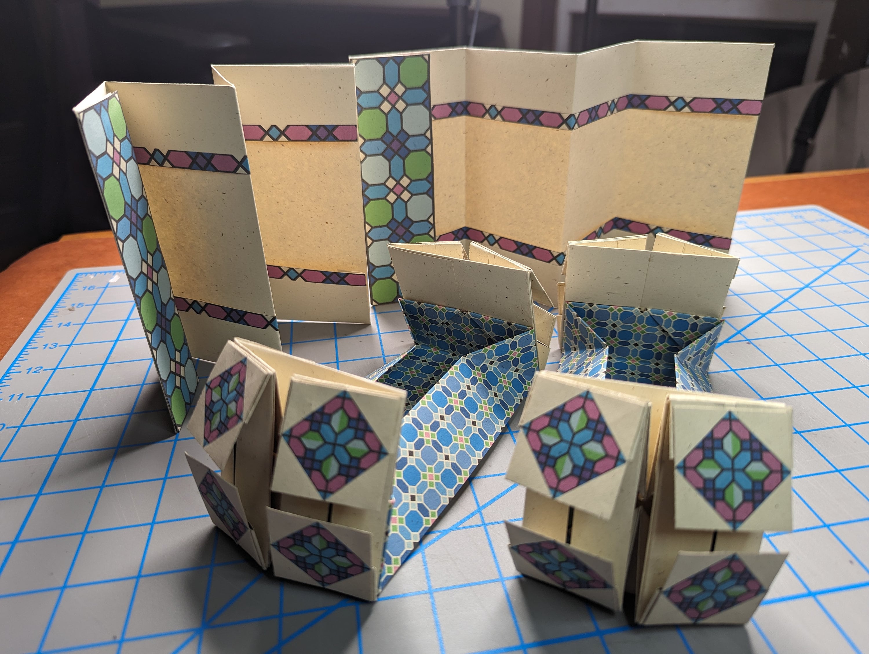 Workshop to Make Zhen Xian Bao With Accordion Fold-outs - Etsy