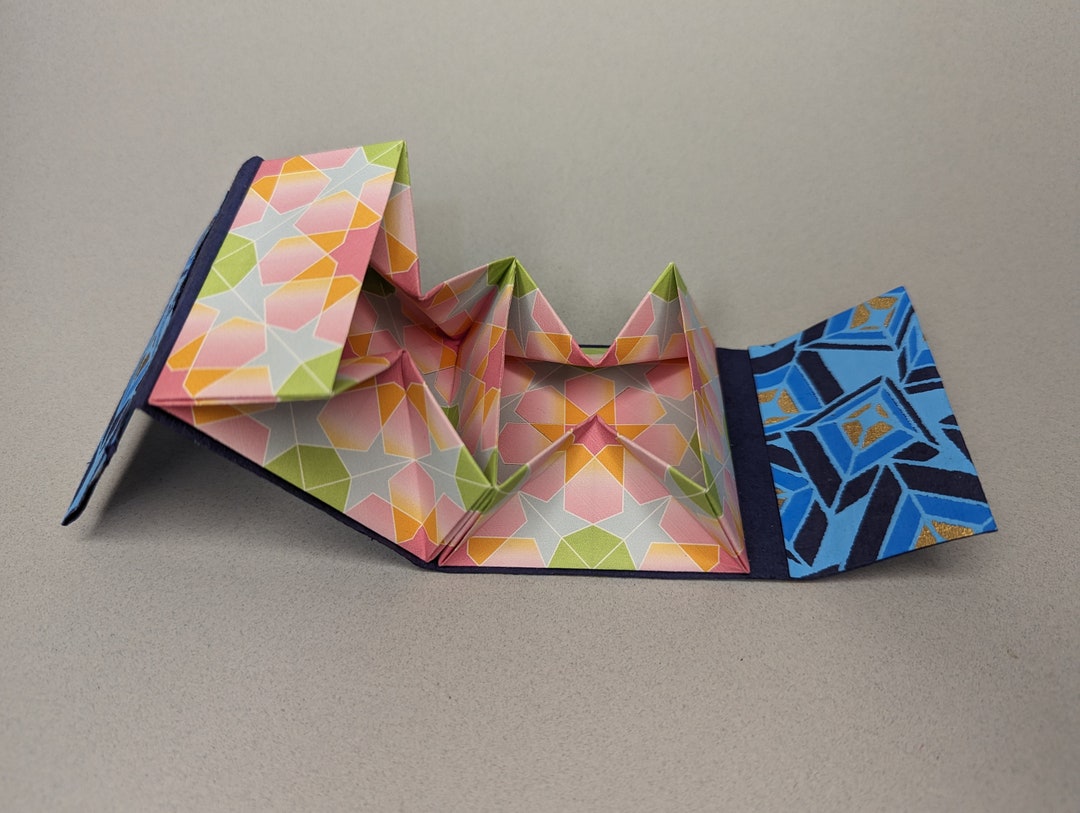 Überraschungsordner mit Expanding Boxes, Geometrische Dekorationen ...