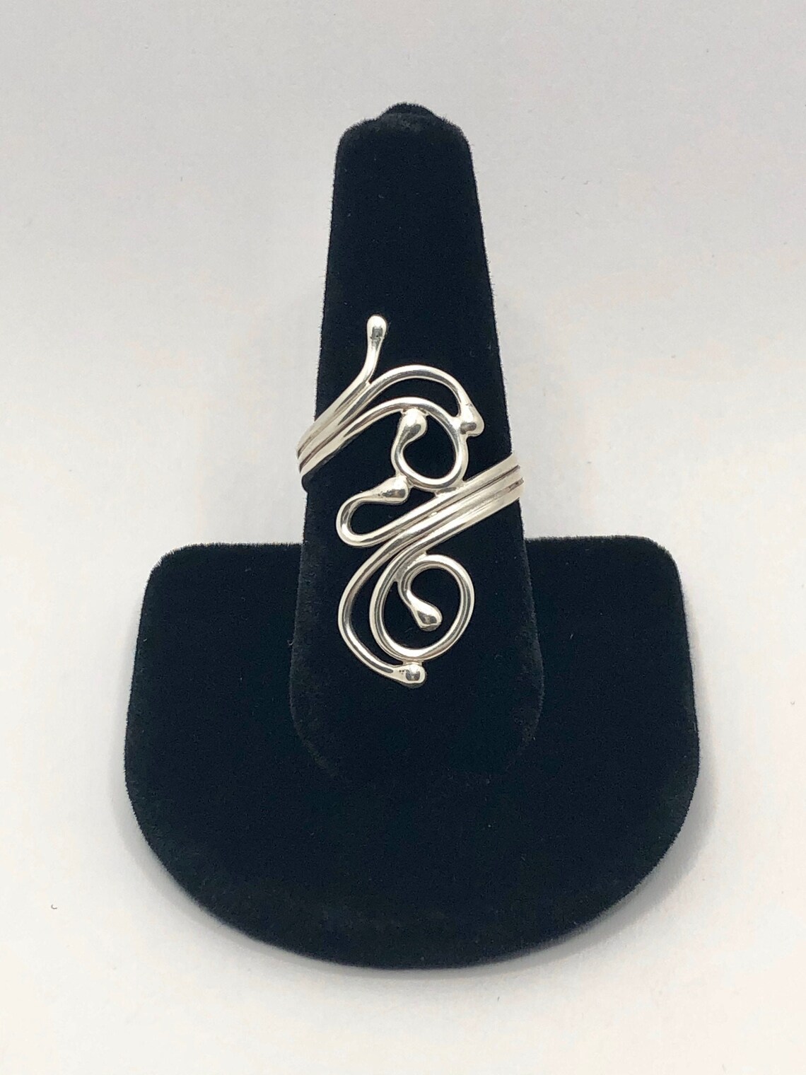 Sterling Silver Ring Statement Ring Handmade Ring Large - Etsy