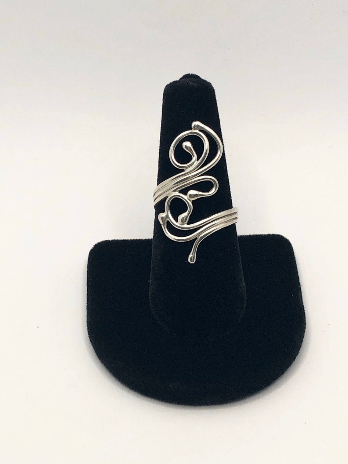 Sterling Silver Ring Statement Ring Handmade Ring Large - Etsy