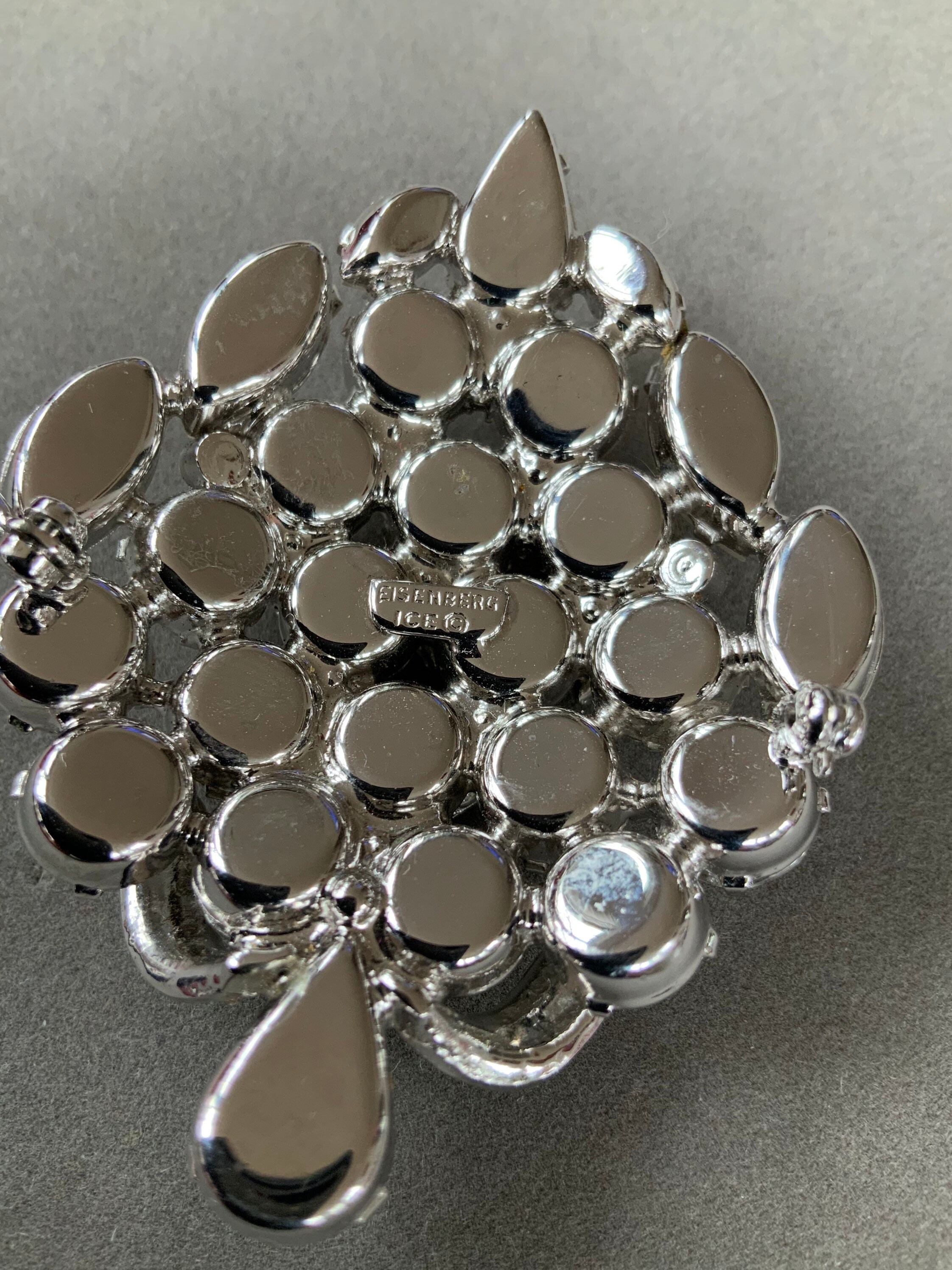 Eye Catchingly Large and Brilliant EISENBERG ICE Pin - Etsy