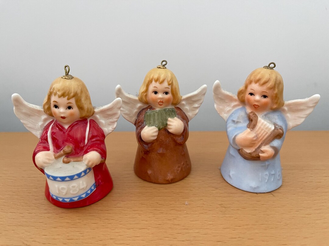 3 Goebel (hummel) Germany Angel Bells for Tabletop or Ornament - Etsy