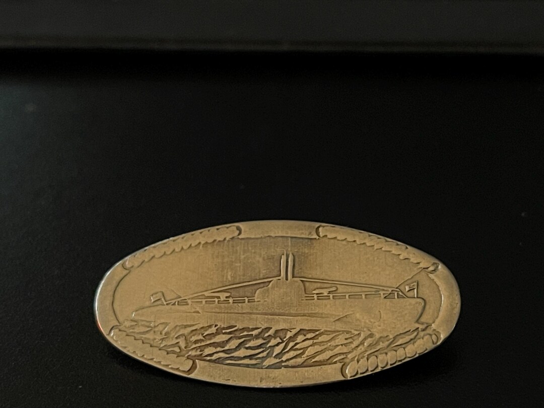 RARE 1939 USS Sailfish SS192 Submarine Ye-ships-7 Elongated Coin Made ...