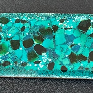 Mid-century Modern Turquoise Enamel Pin Classic Modern Design 1960s ...