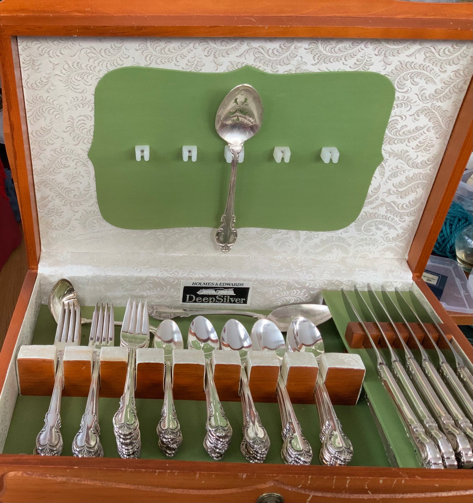 Holmes & Edwards SILVER FASHION Silverplate Circa 1957 Individual ...