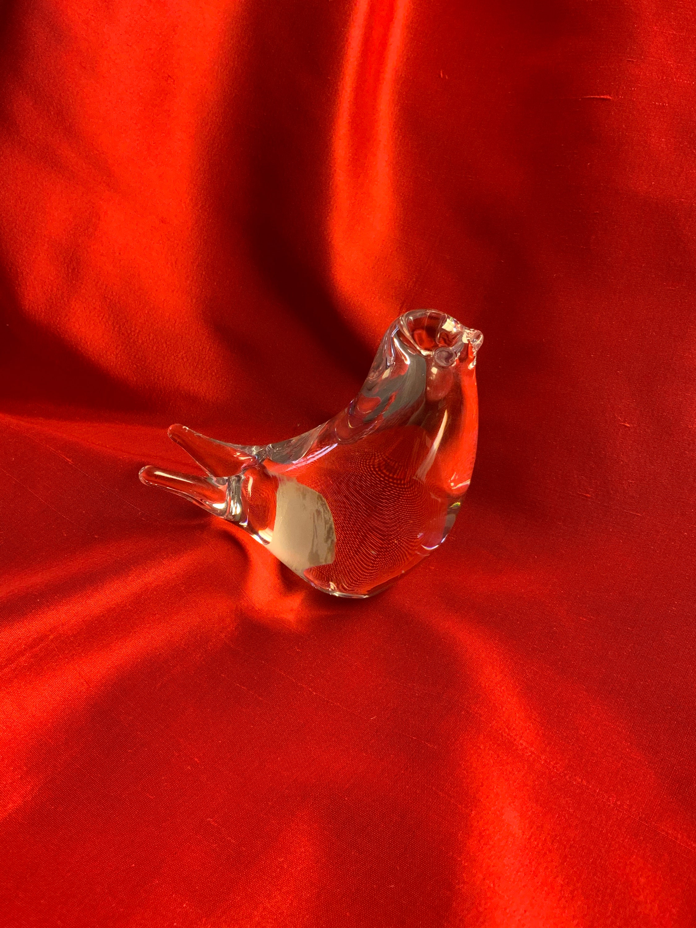 Art Glass Bird Marcolin Sweden Signed & Numbered a Work of - Etsy
