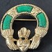 Vintage 1980s Soldor Claddagh Pin Costume Jewelry Celtic Irish ...