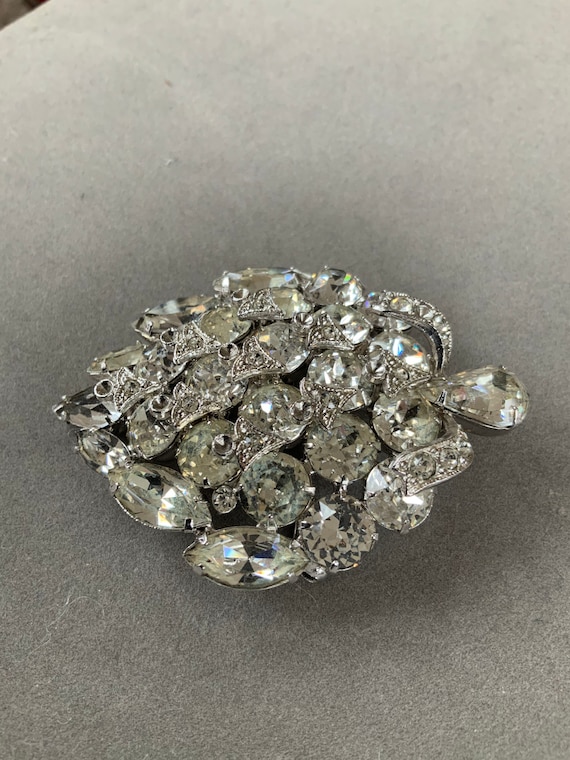 Eye Catchingly Large and Brilliant EISENBERG ICE Pin | Etsy