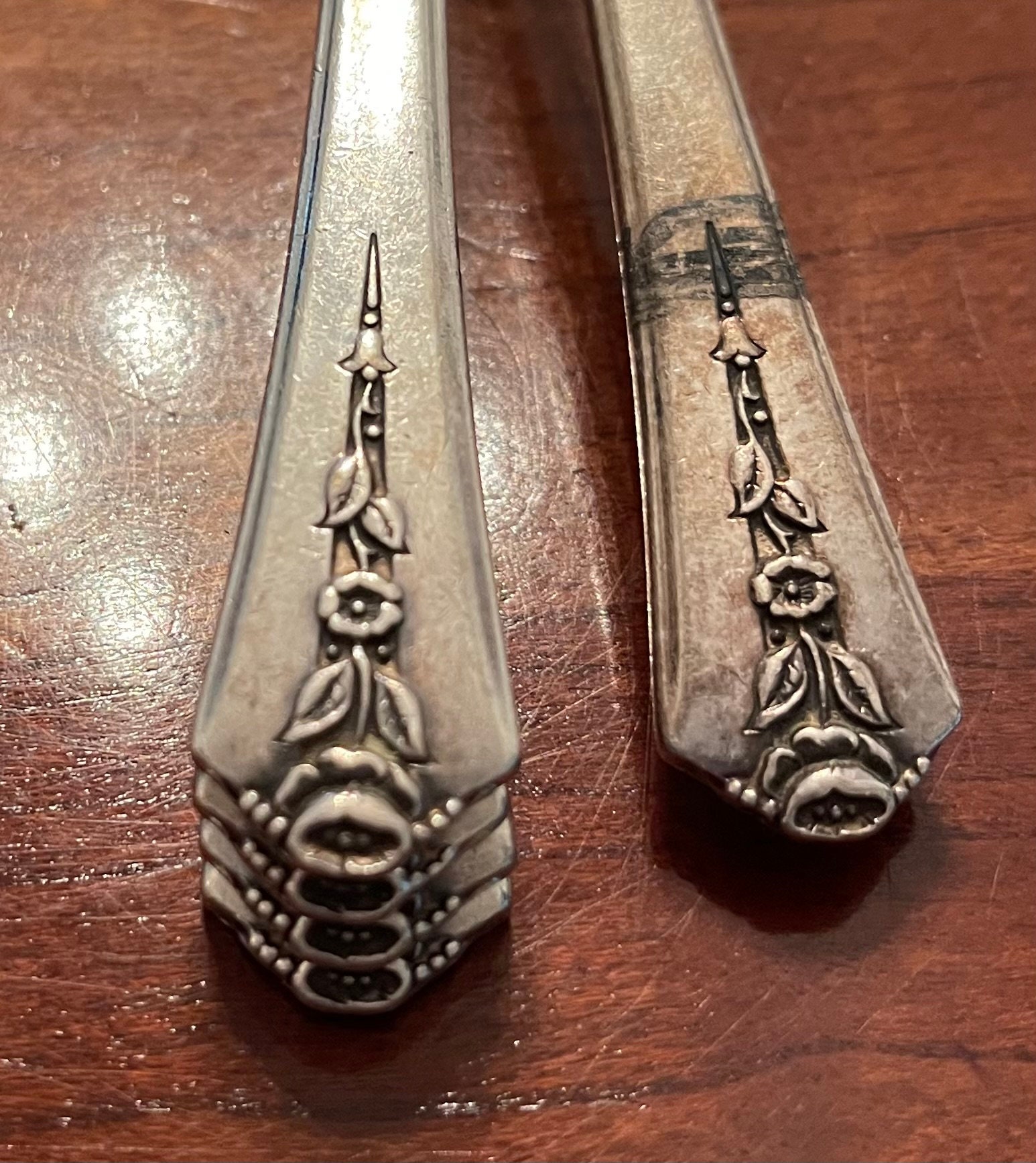 Holmes & Edwards SPRING GARDEN Pattern 1949 Silverplate and Serving ...