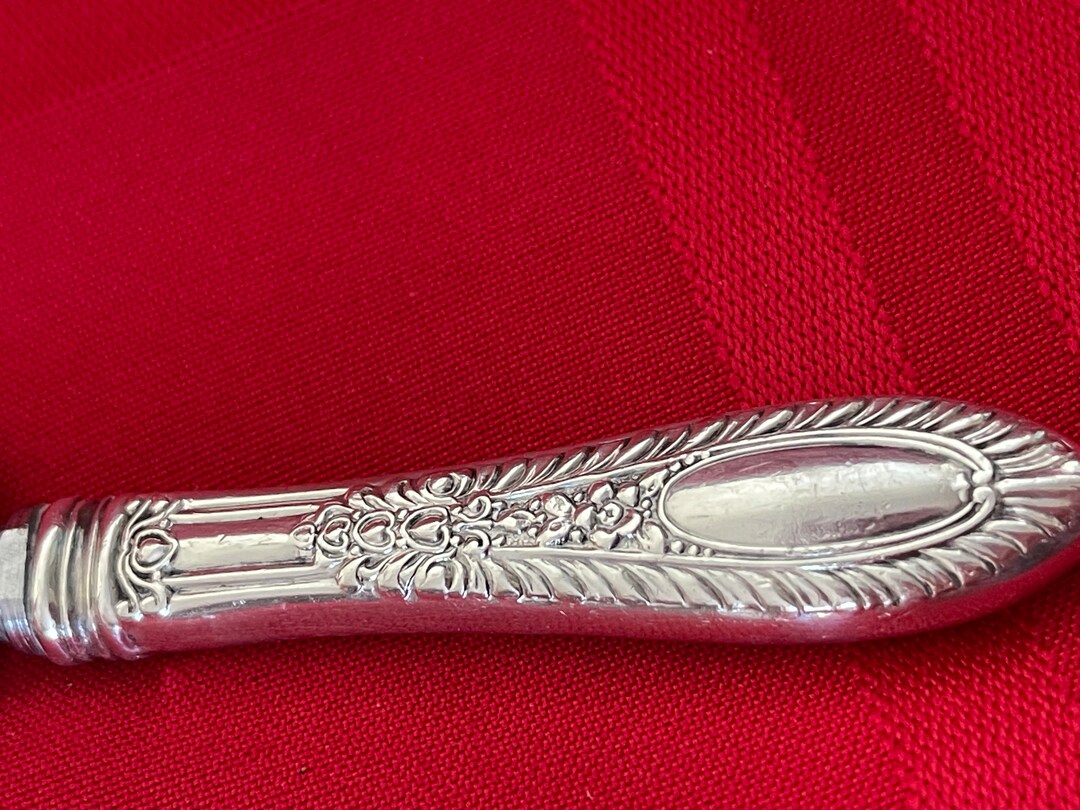 Antique Sterling Handled Hors D’oeuvres Server Dessert Server Silver ...