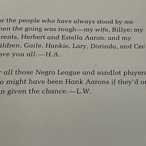 I Had a Hammer the Hank Aaron Story First Edition, Author Signed and ...