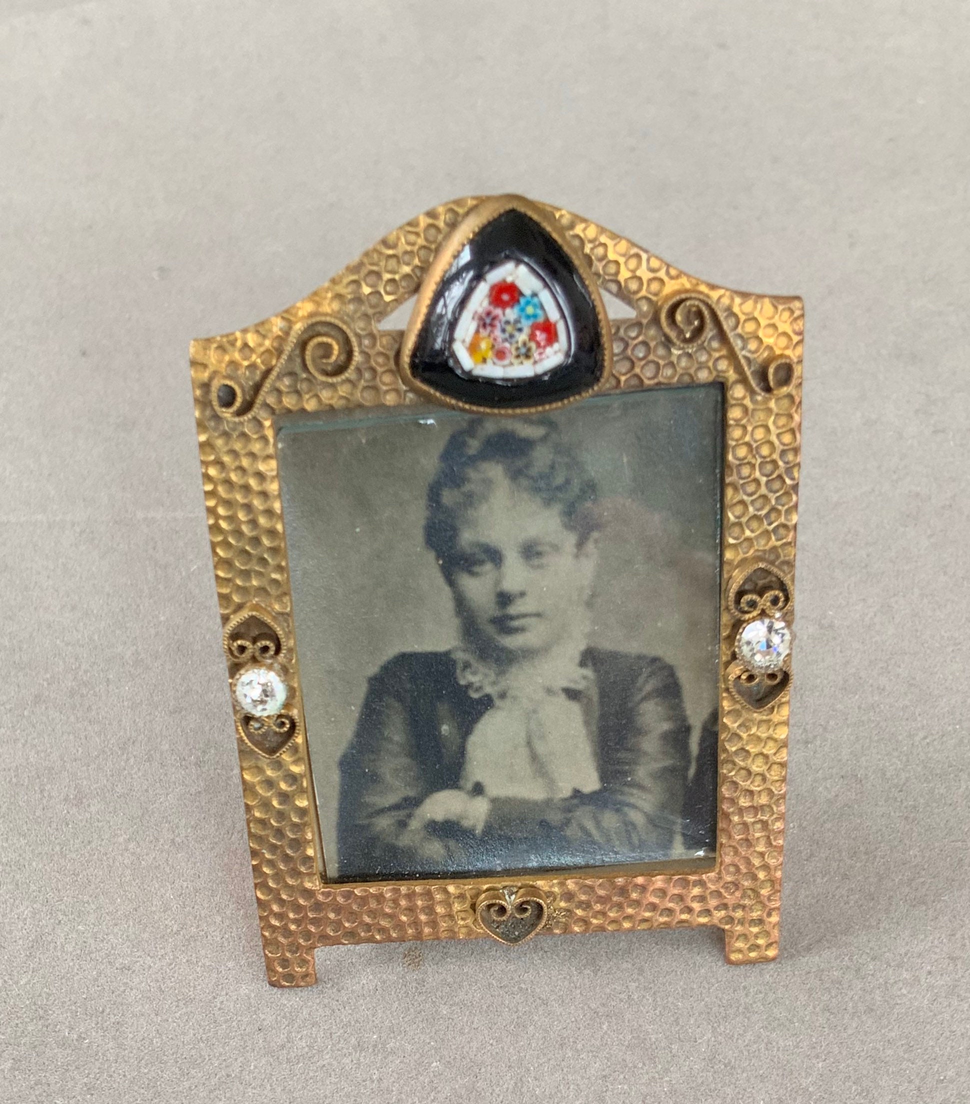 Antique Victorian Miniature Frame Micro Mosaic Micromosaic 2.5 Inches ...