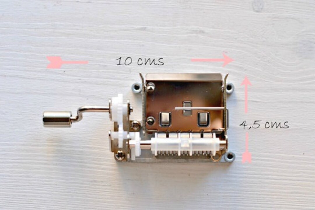 DIY Your Own Melody. With a Hand Cranked Mechanism. Three Music Blank ...