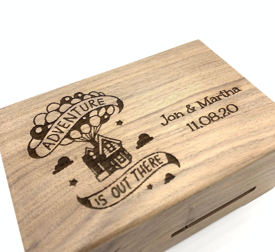 Personalized up Movie Music Box: Engraved House of UP Design and Name ...