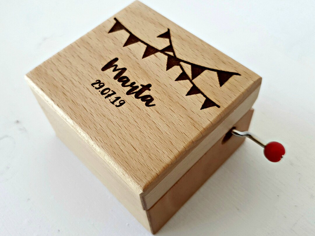 Engrave Your Name in This Little Music Box. Choose a Song From the List ...