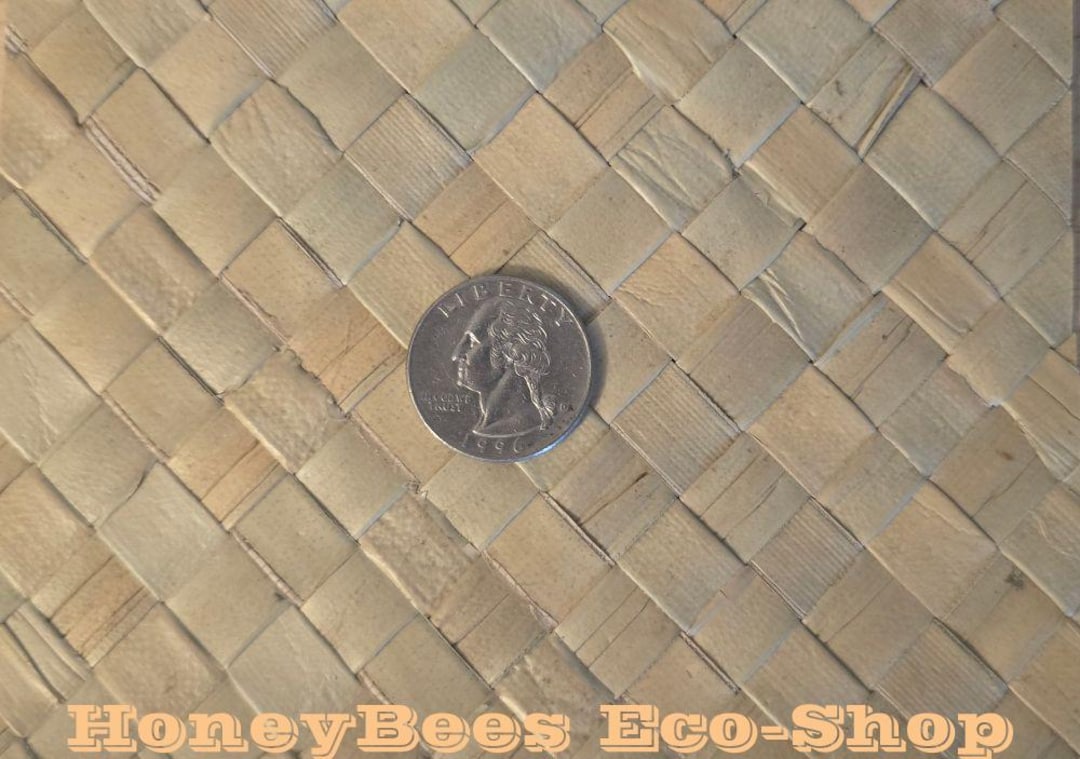 Tropical Fine Weave Matting Sheets 5x6 Woven From Natural Palm Leaves ...