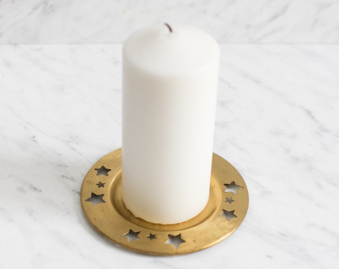 Brass Plate With Stars - Etsy