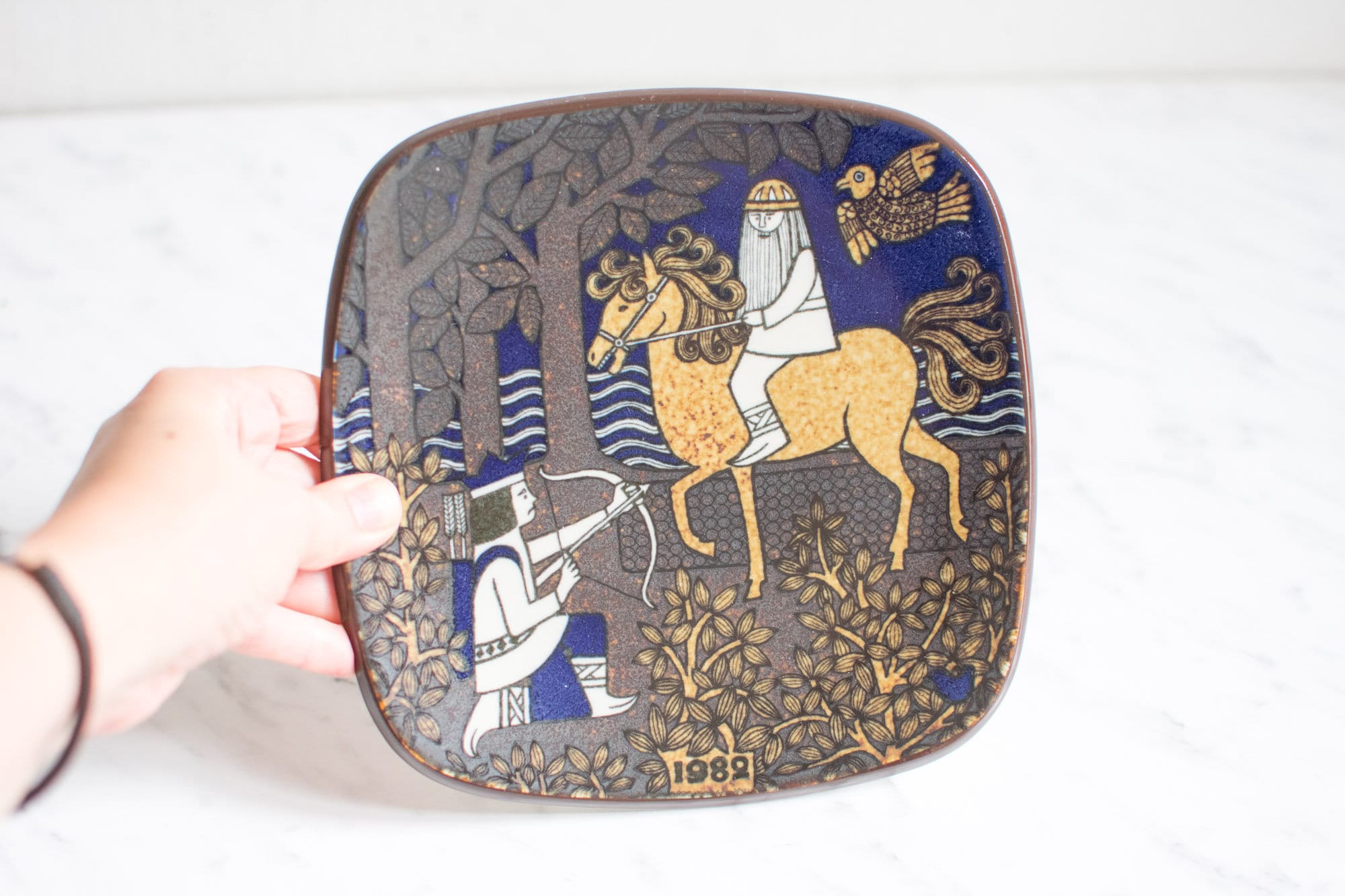 Art & Collectibles arabia annual kalevala plate 1982 in original box ...