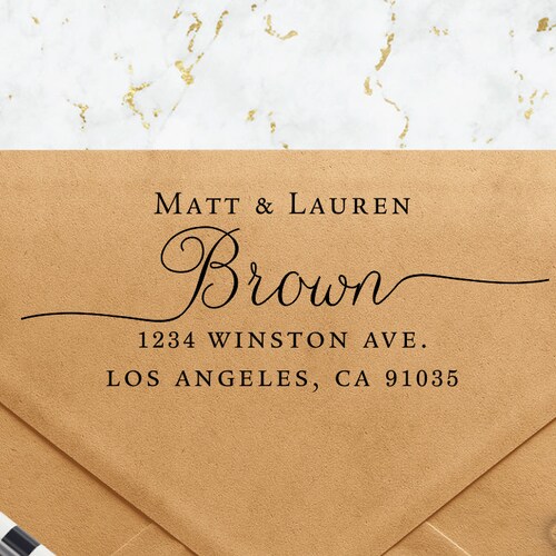 Custom Return Address Stamp SELF INKING Style 1162d - Etsy