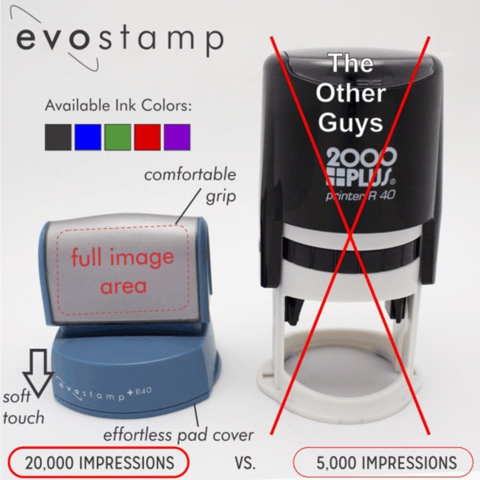 Personalized Self Inking Return Address Stamp - Custom Address Stamp ...