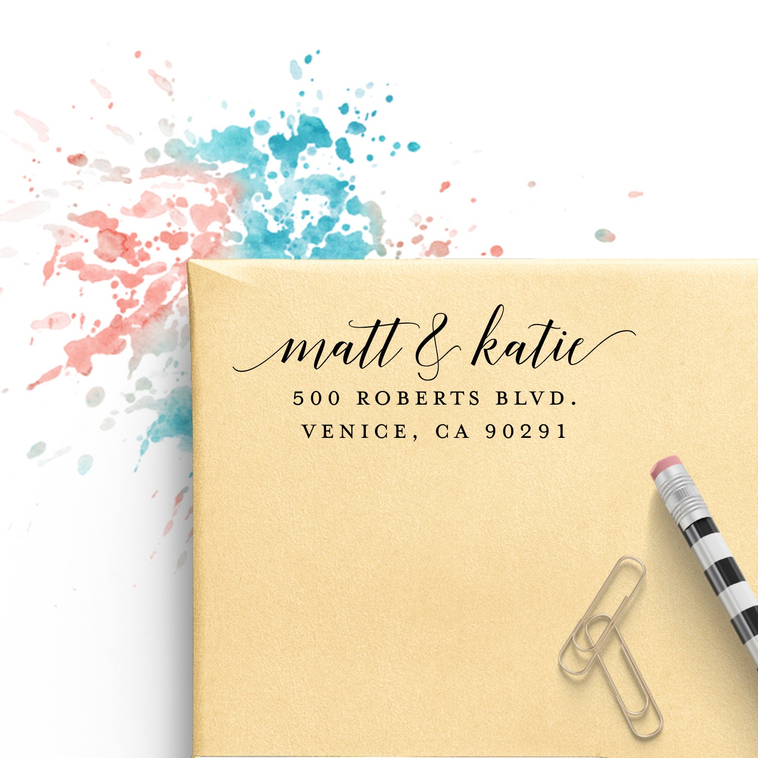 Custom Self Inking Return Address Stamp the BEST Stamp | Etsy