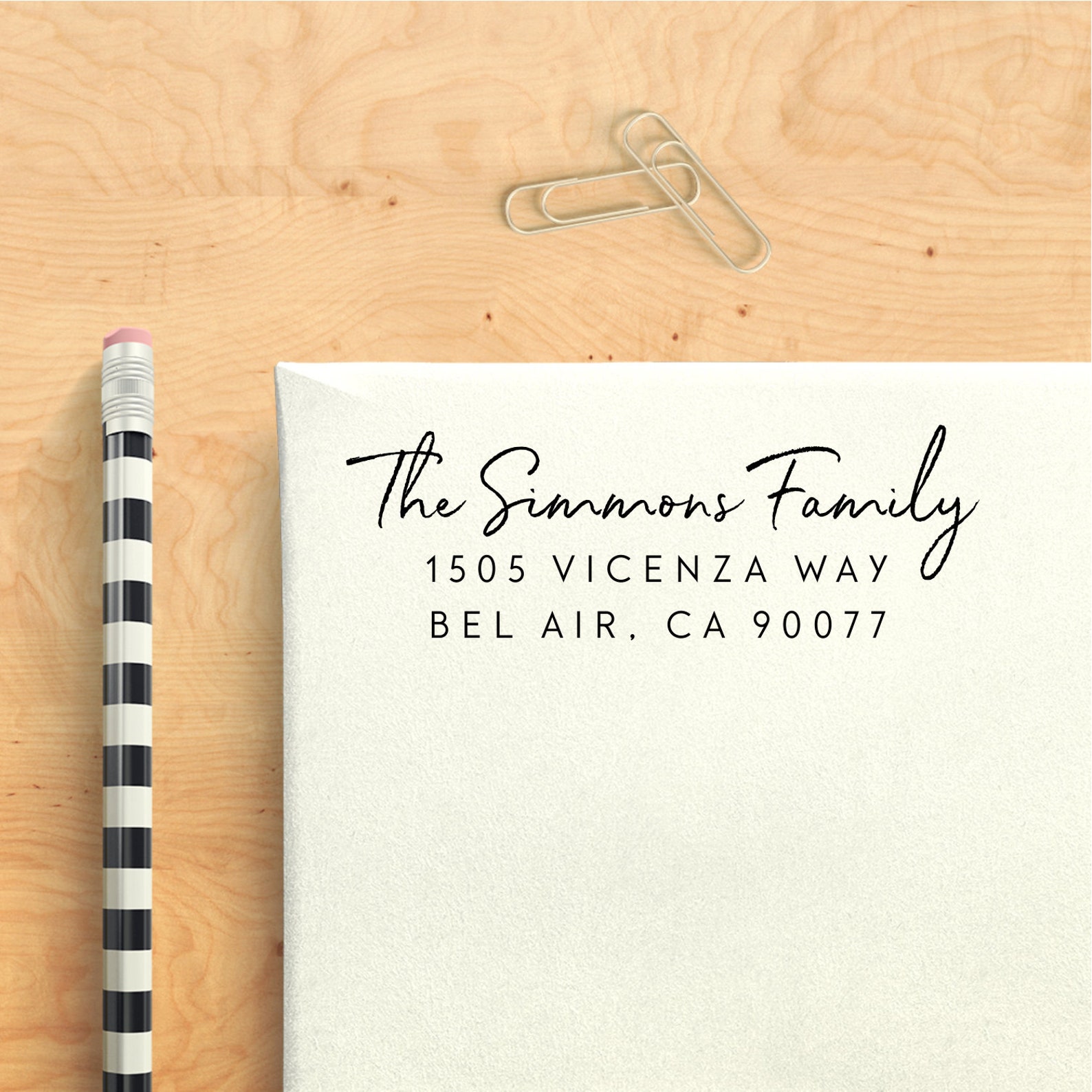 BEST QUALITY Stamp on Etsy Custom Return Address Stamp Self | Etsy