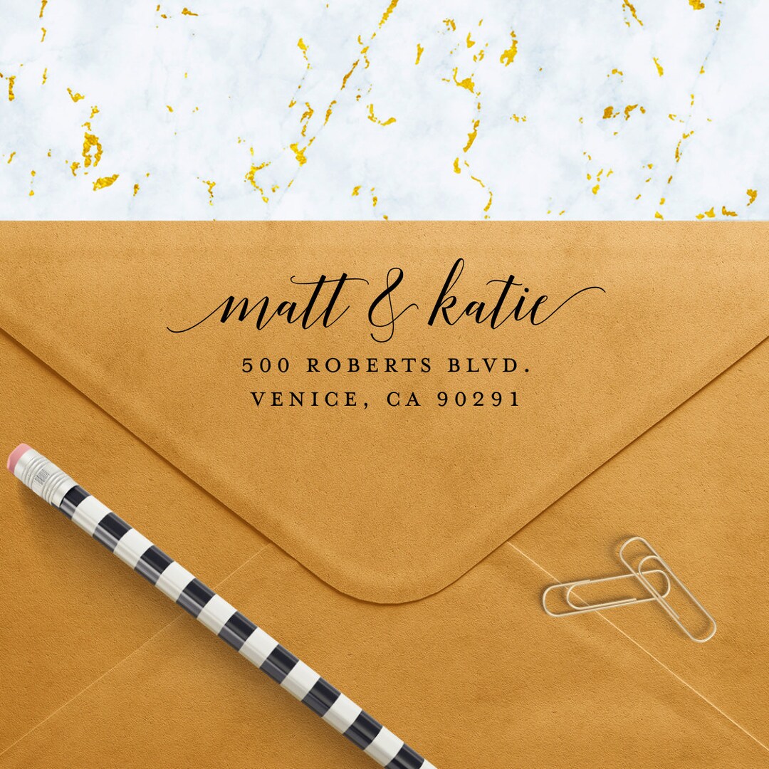 Custom Self Inking Return Address Stamp - the BEST Stamp - Perfect ...