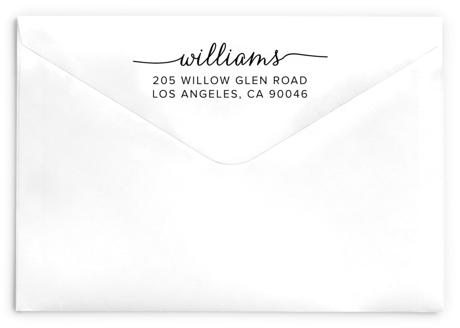 Personalized Self Inking Return Address Stamp Custom Address | Etsy