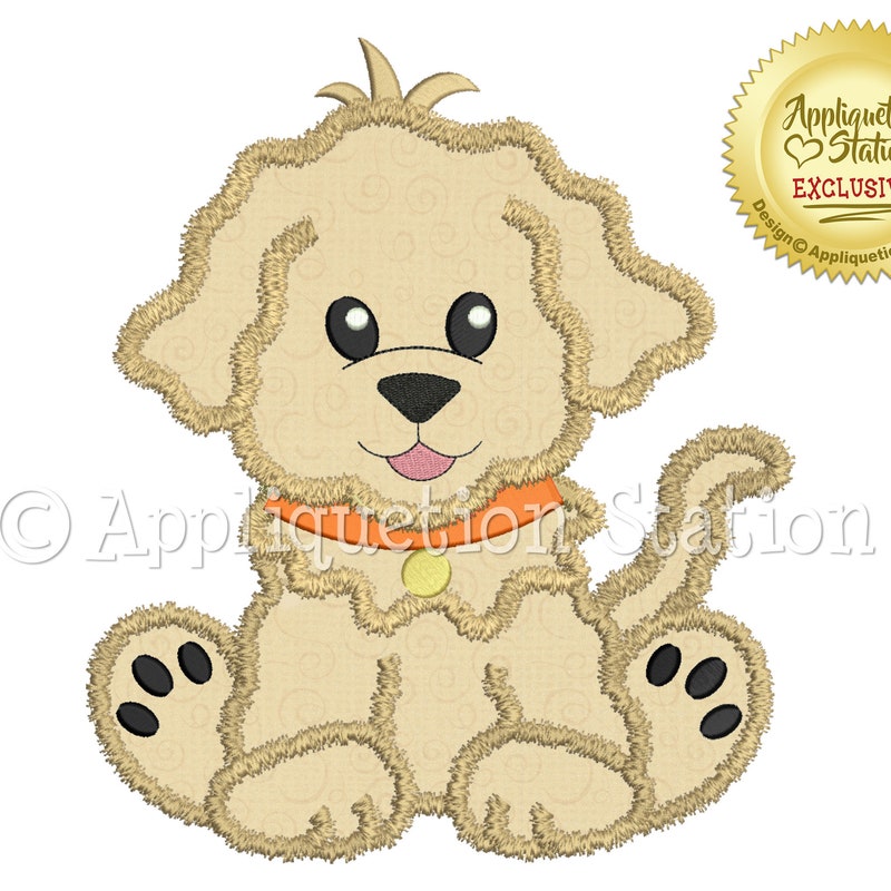 Dog Applique Designs - Etsy
