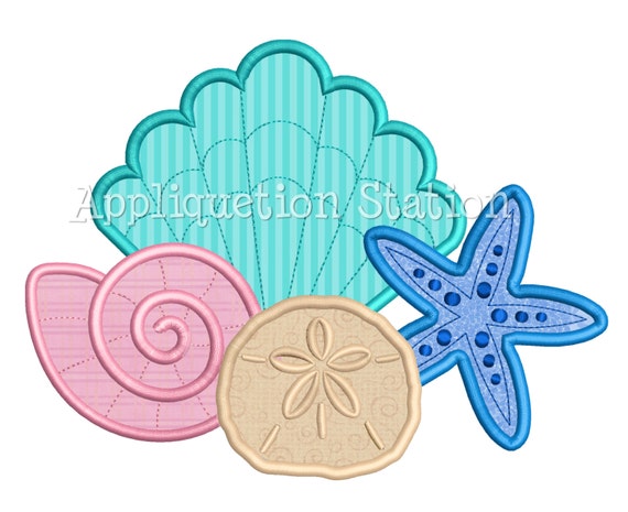 Shell Applique Designs