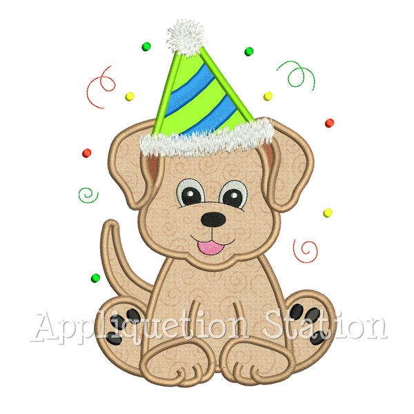 Lab Applique Design - Etsy