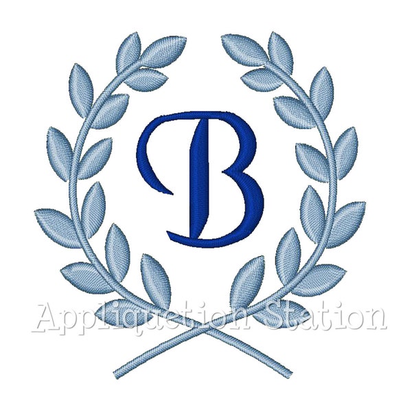 Initial Embroidery - Etsy